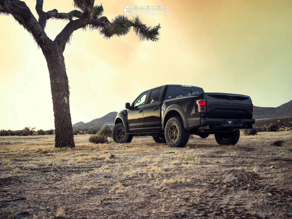 2018 Ford Raptor with 17x9 12 VenomRex Vr602 and 37/12.5R17 BFGoodrich ...