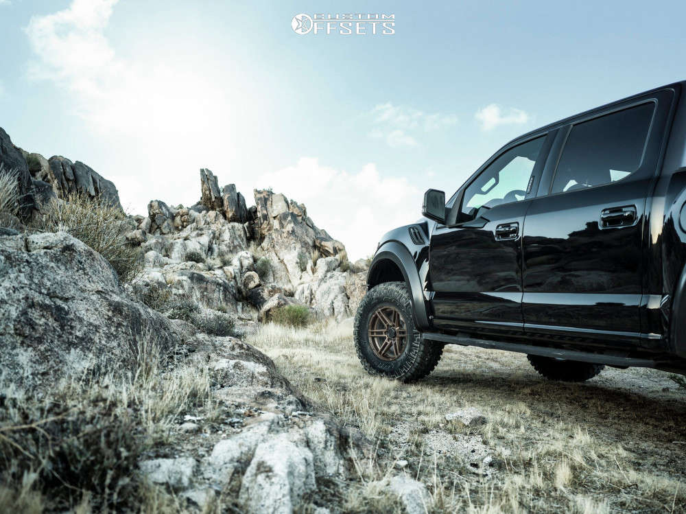 2018 Ford Raptor with 17x9 12 VenomRex Vr602 and 37/12.5R17 BFGoodrich ...