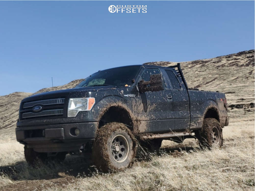 2012 Ford F-150 with 17x9 -6 Pro Comp Series 69 and 285/75R17 ...