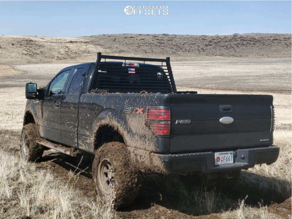 2012 Ford F-150 with 17x9 -6 Pro Comp Series 69 and 285/75R17 ...