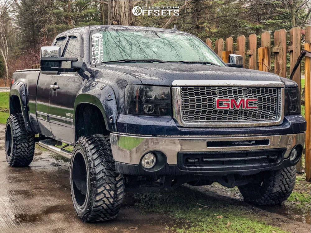 2011 GMC Sierra 1500 with 20x12 -44 Anthem Off-Road Instigator and 33/ ...