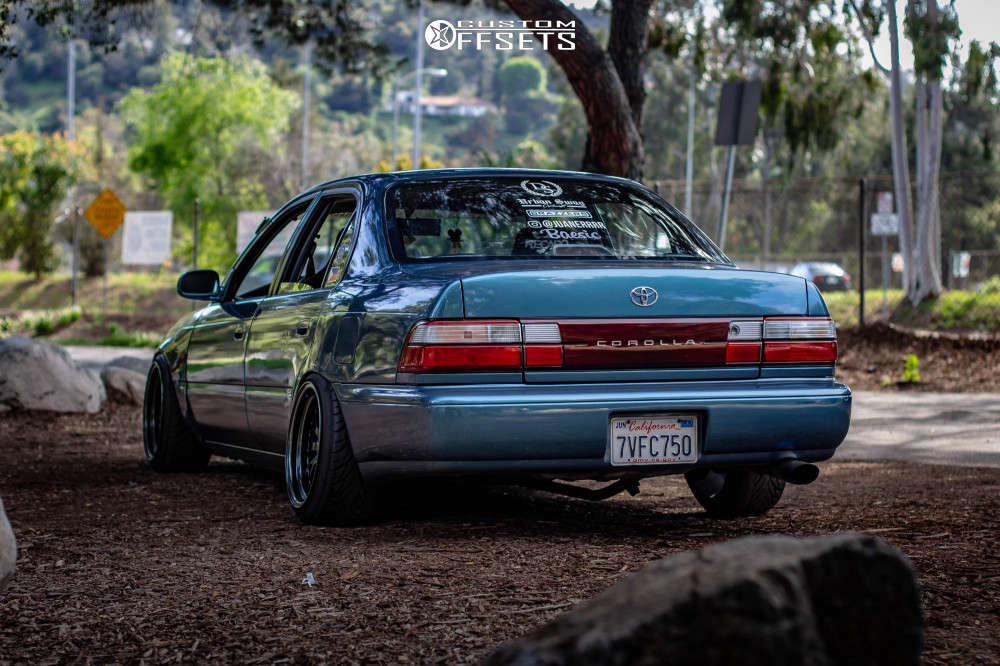 1996 Toyota Corolla with 16x9 0 XXR 531 and 195/45R16 Federal Couragia ...