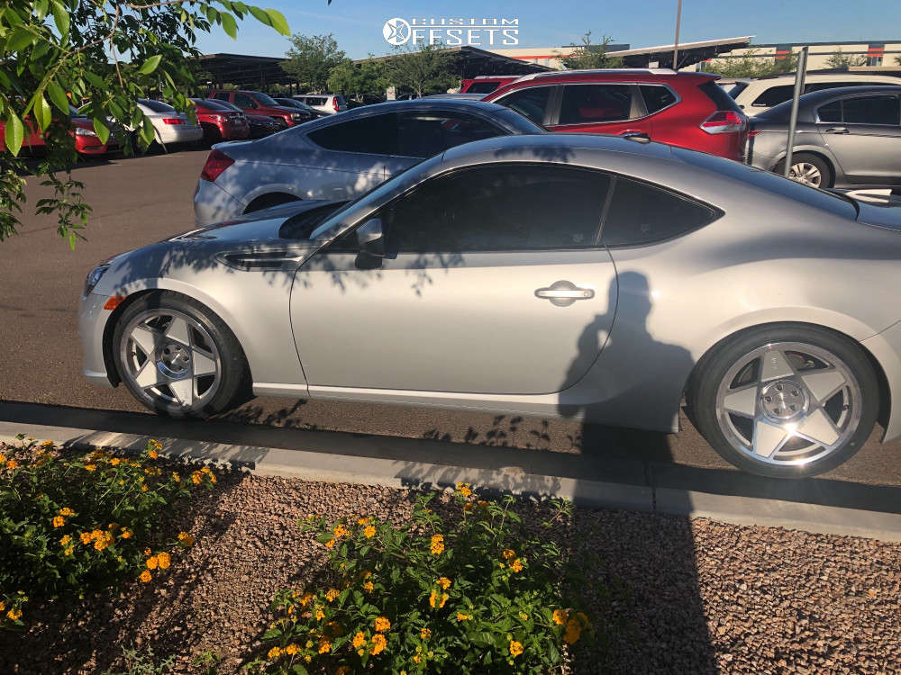 2014 Subaru BRZ with 18x8.5 35 3SDM 0.05 and 215/40R18 Nitto Neo Gen ...