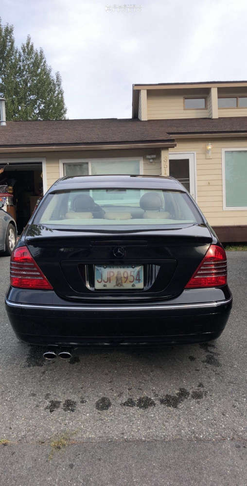 2003 Mercedes-Benz C320 with 18x8.5 30 Ronal Brabus Monoblock IV and ...