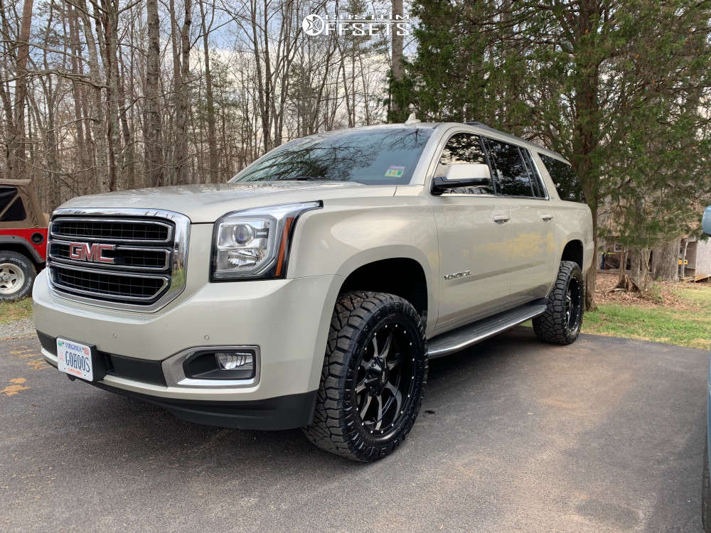 2016 GMC Yukon XL with 20x9 0 Moto Metal Mo970 and 33/12.5R20 Nitto ...
