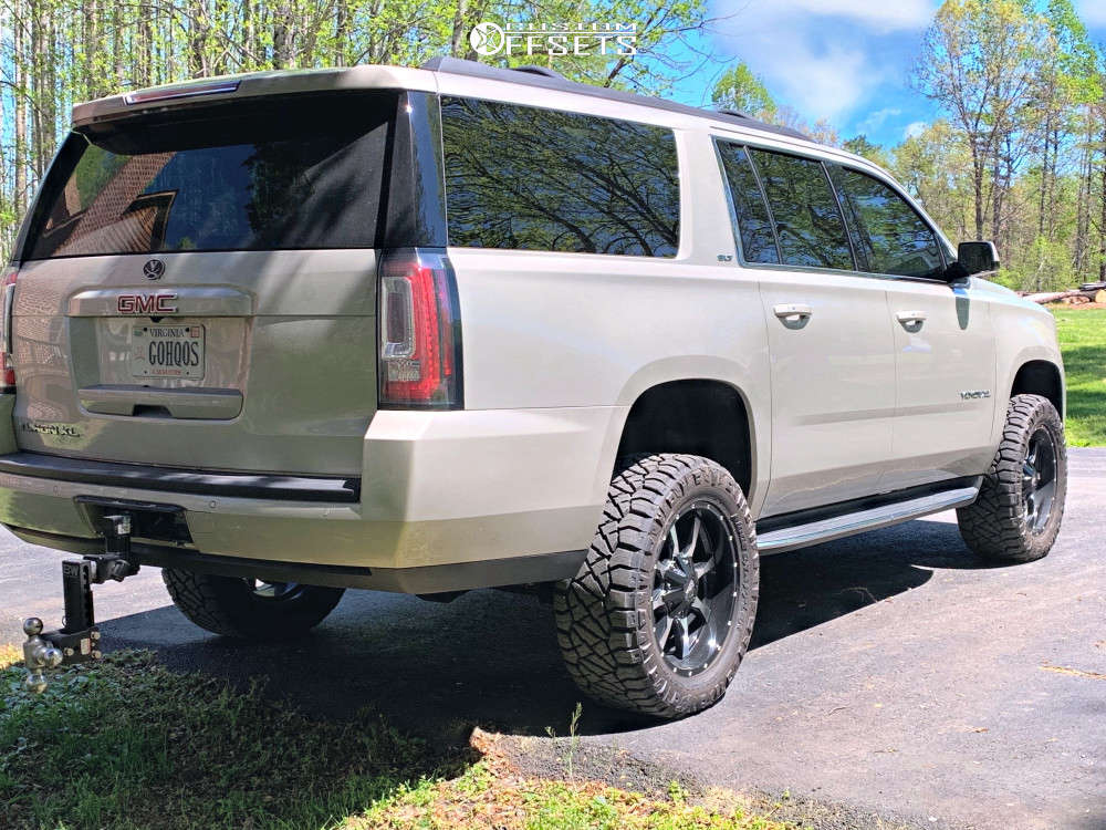 2016 GMC Yukon XL with 20x9 0 Moto Metal Mo970 and 33/12.5R20 Nitto ...