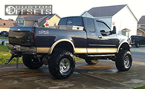 1999 Ford F-150 with 16x12 -51 Mickey Thompson Classic II and 38/15 ...