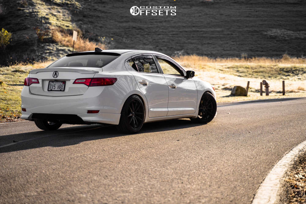 2014 Acura ILX with 18x8 35 Konig Oversteer and 215/40R18 General Gmax ...
