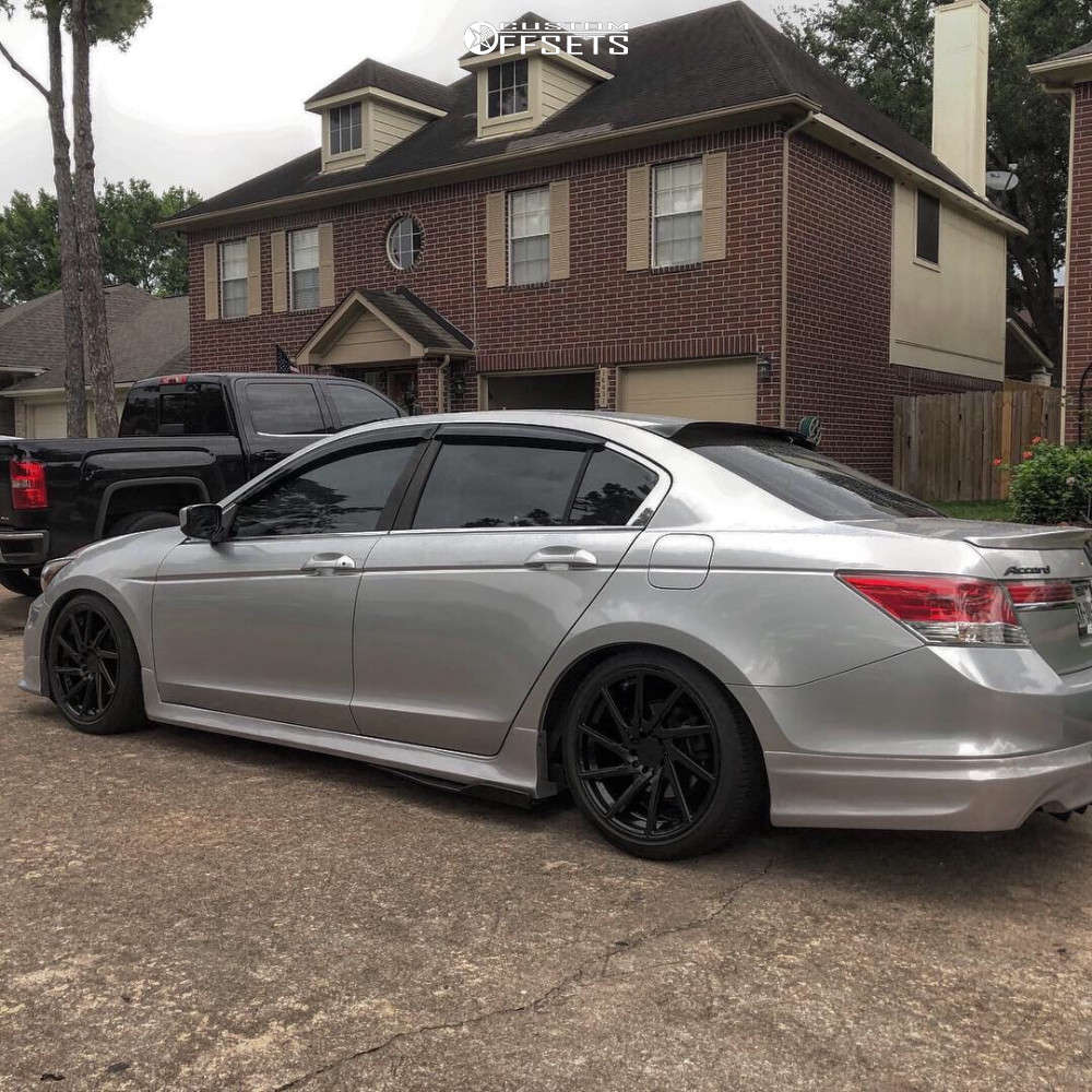2012 Honda Accord with 18x8.5 38 F1R F29 and 225/45R18 Sentury and ...
