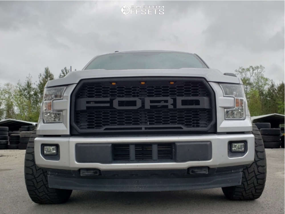 2017 Ford F-150 with 20x10 -19 Fuel Sledge and 295/55R20 Toyo Tires ...