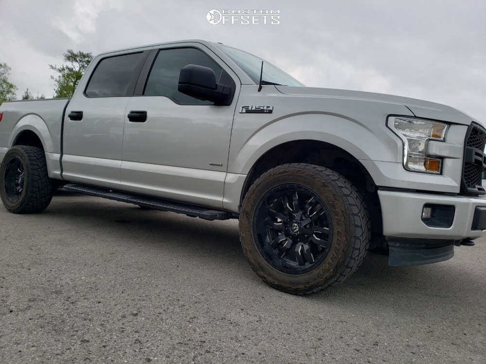 2017 Ford F-150 with 20x10 -19 Fuel Sledge and 295/55R20 Toyo Tires ...