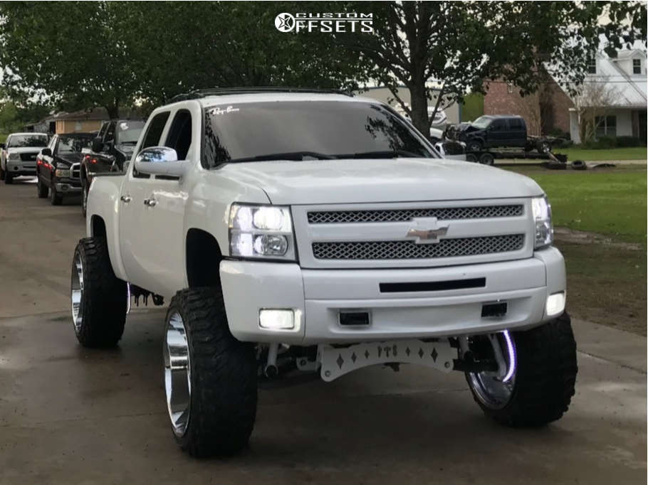 2013 Chevrolet Silverado 1500 with 26x14 -72 Tuff T2a and 37/13.5R26 ...