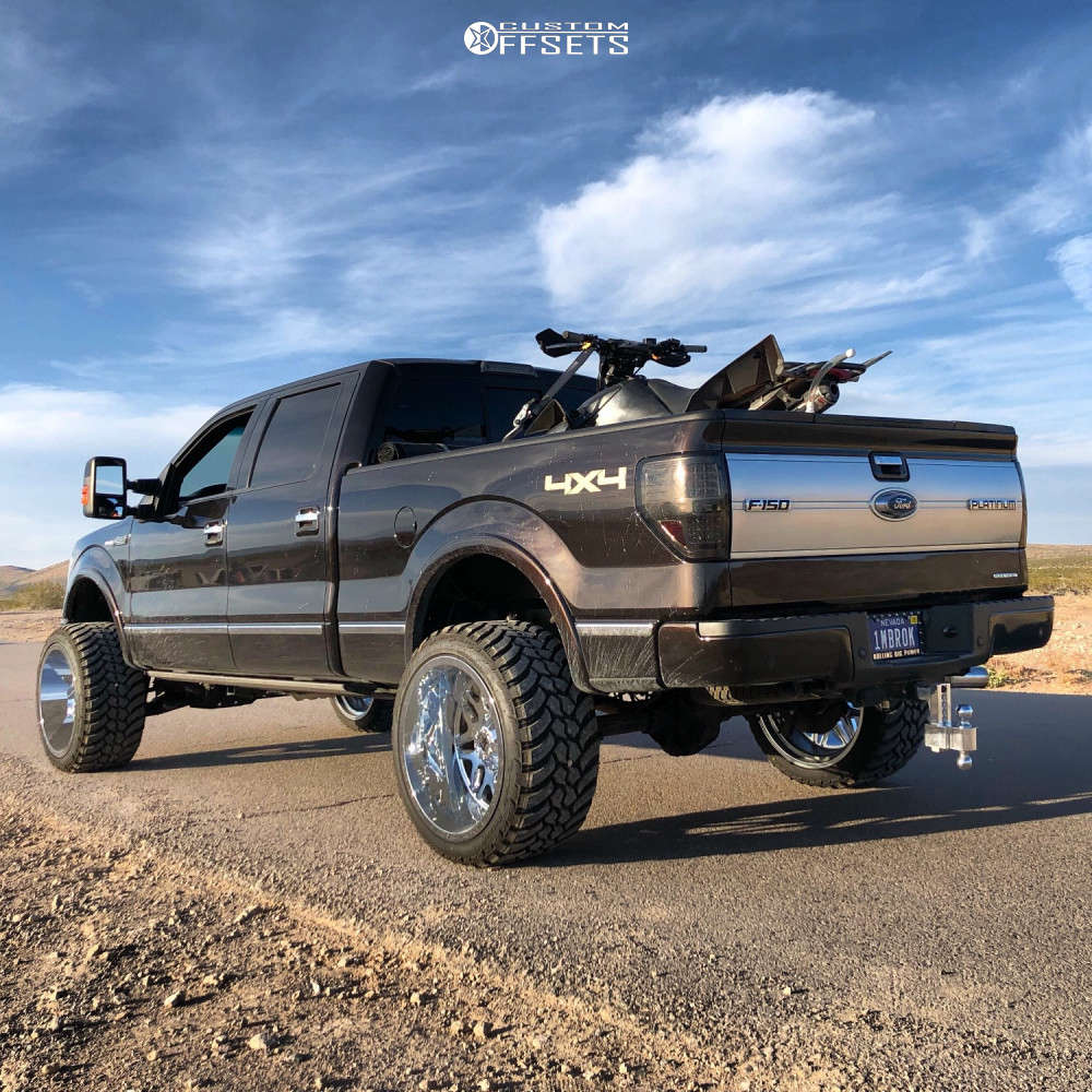 2014 Ford F-150 with 24x14 -76 RBP Forged Atomic and 35/13.5R24 AMP Mud ...