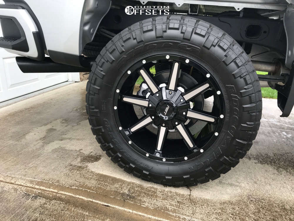 2019 Chevrolet Silverado 1500 with 20x9 RMT ASSAULT and 295/65R20 Nitto ...