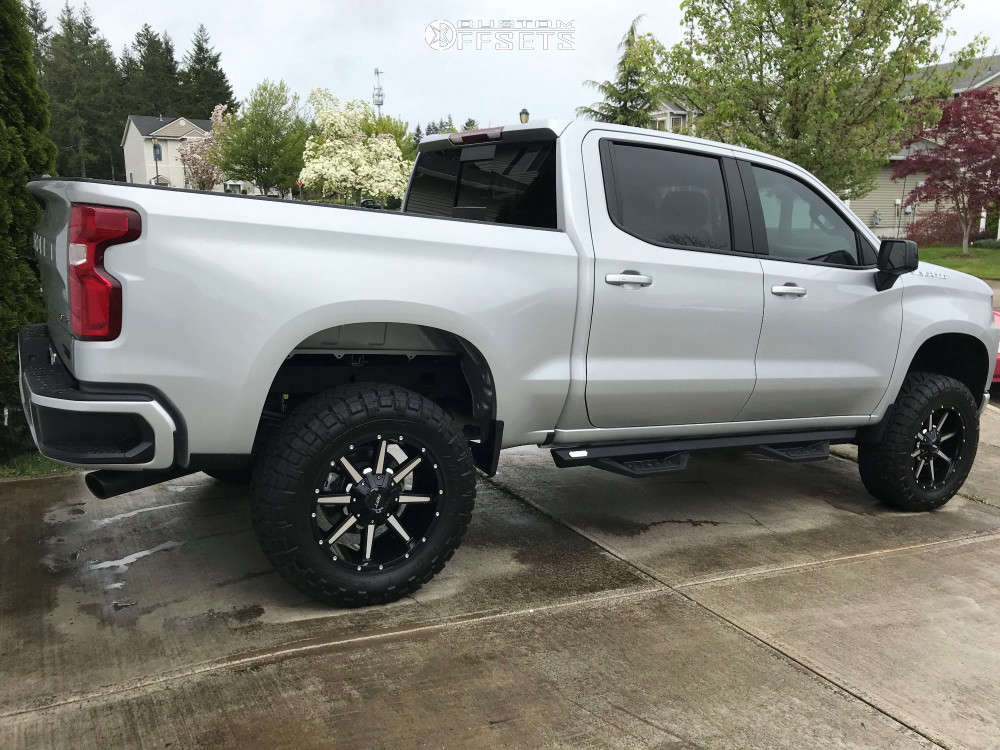 2019 Chevrolet Silverado 1500 with 20x9 RMT ASSAULT and 295/65R20 Nitto ...