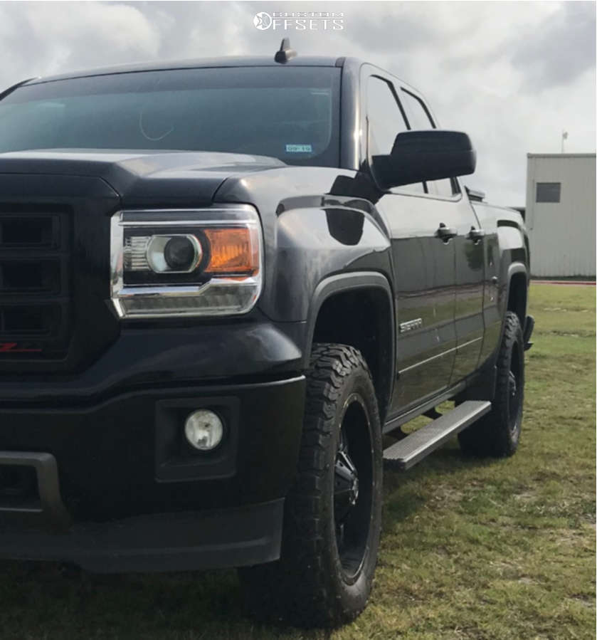 2015 GMC Sierra 1500 with 20x9 18 Dropstars 645b and 275/60R20 ...