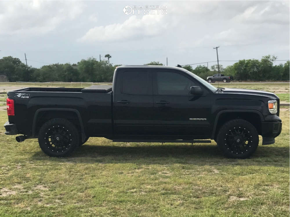 2015 GMC Sierra 1500 with 20x9 18 Dropstars 645b and 275/60R20 ...