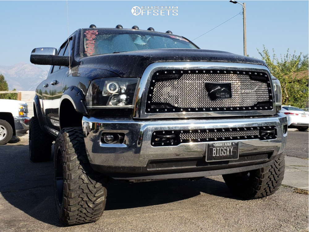 2012 Ram 3500 with 20x12 -44 Hostile Alpha and 35/13.5R20 Toyo Tires ...