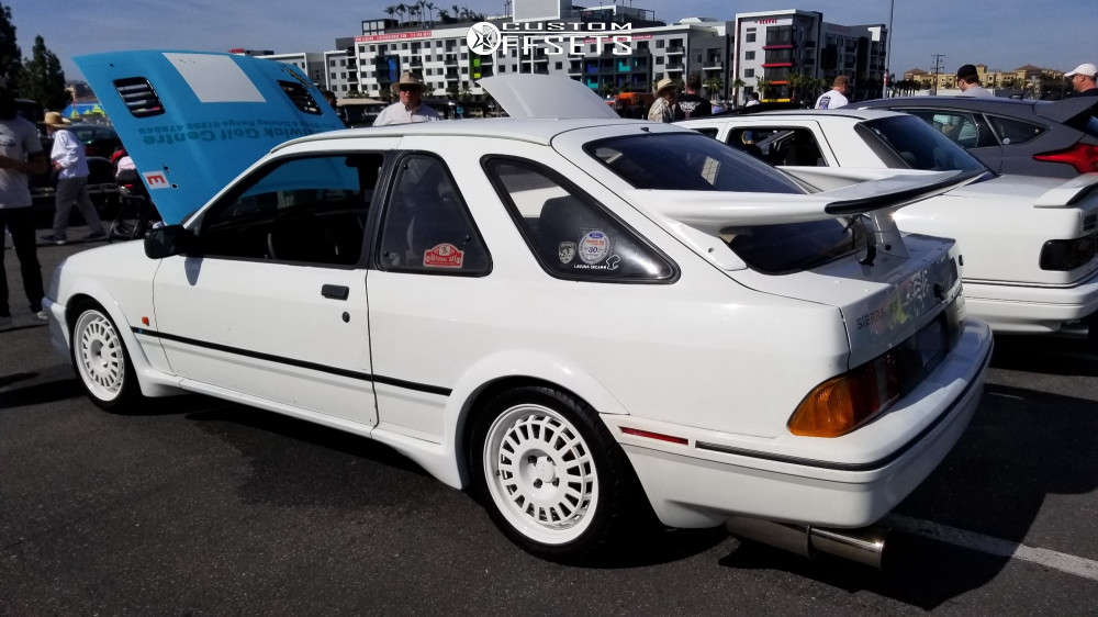 1987 Merkur XR4Ti with 16x7 38 Rota EG6 and 205/45R16 Federal 595 Rs-r ...