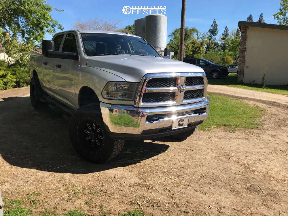 2015 Ram 2500 with 20x9 -12 Gear Off-Road Dominator and 37/12.5R20 Toyo ...