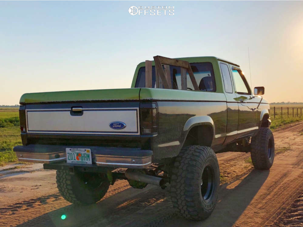 1989 Ford Ranger with 15x12 -44 Bart Wheels Super Trucker and 33/12 ...