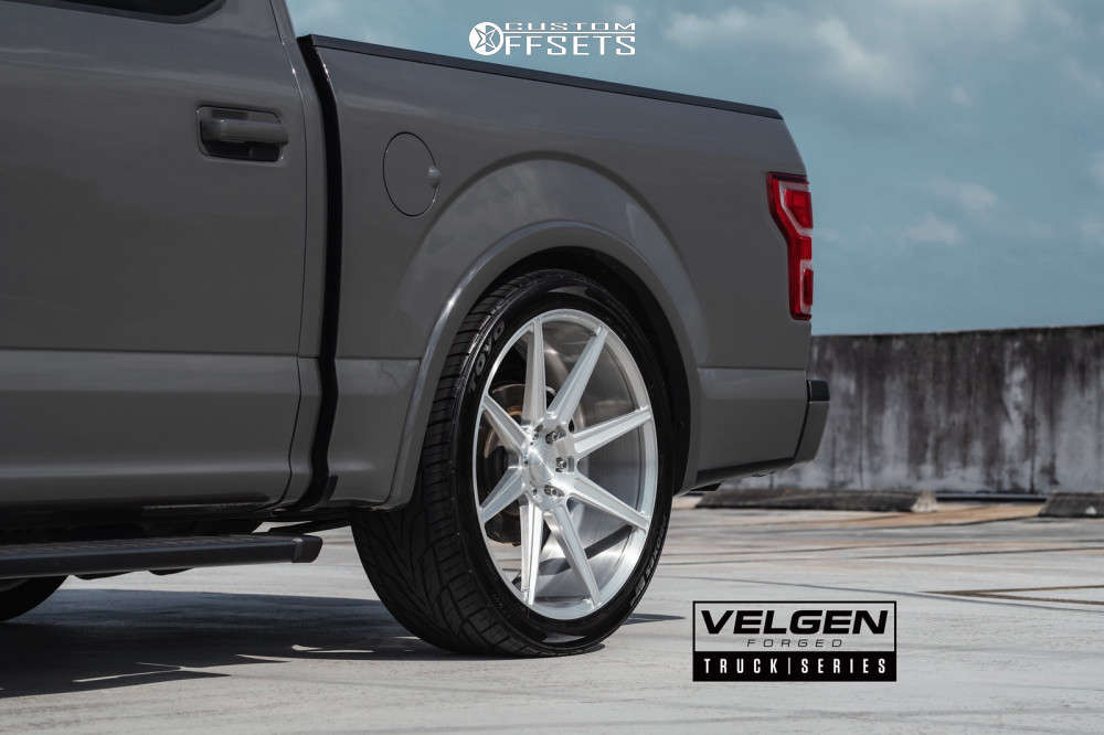 2018 Ford F-150 with 24x10 30 Velgen VFT8 and 305/35R24 Toyo Tires ...