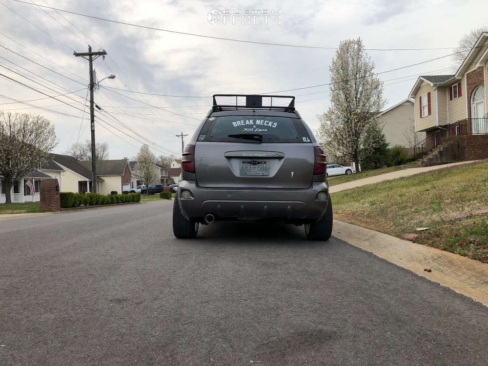 2007 Pontiac Vibe with 17x8 45 Enkei T6s and 245/40R17 Hankook Ventus ...