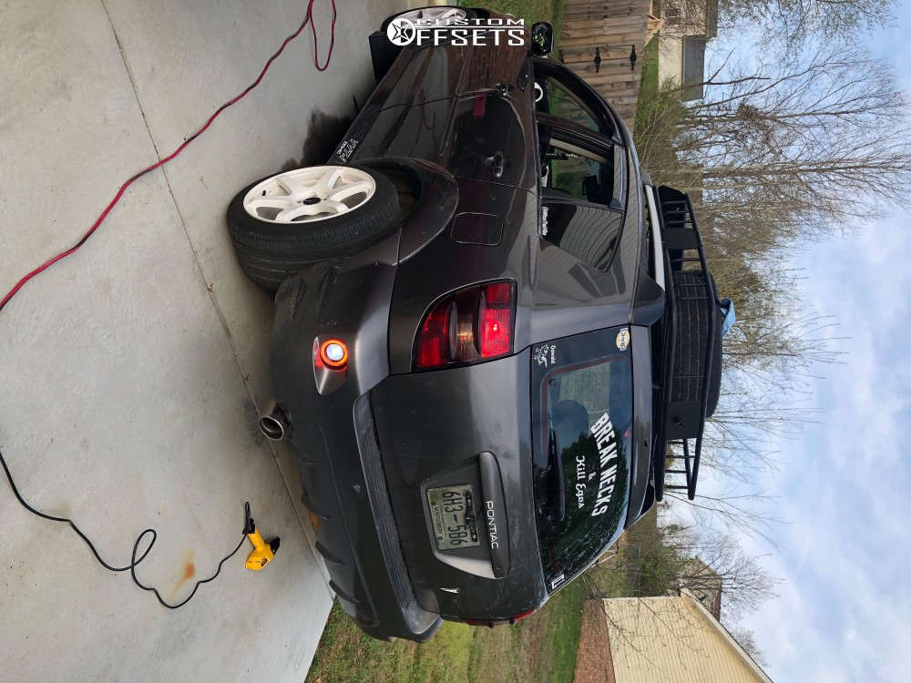 2007 Pontiac Vibe with 17x8 45 Enkei T6s and 245/40R17 Hankook Ventus ...