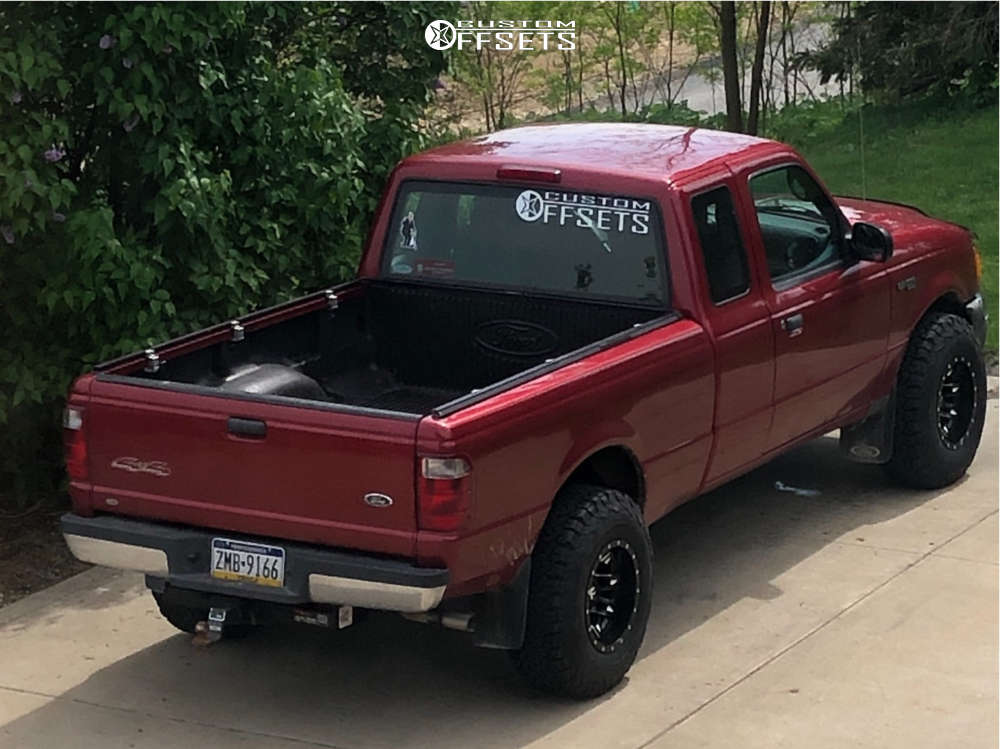 2004 Ford Ranger with 15x10 -43 Fuel Lethal and 31/10.5R15 BFGoodrich ...