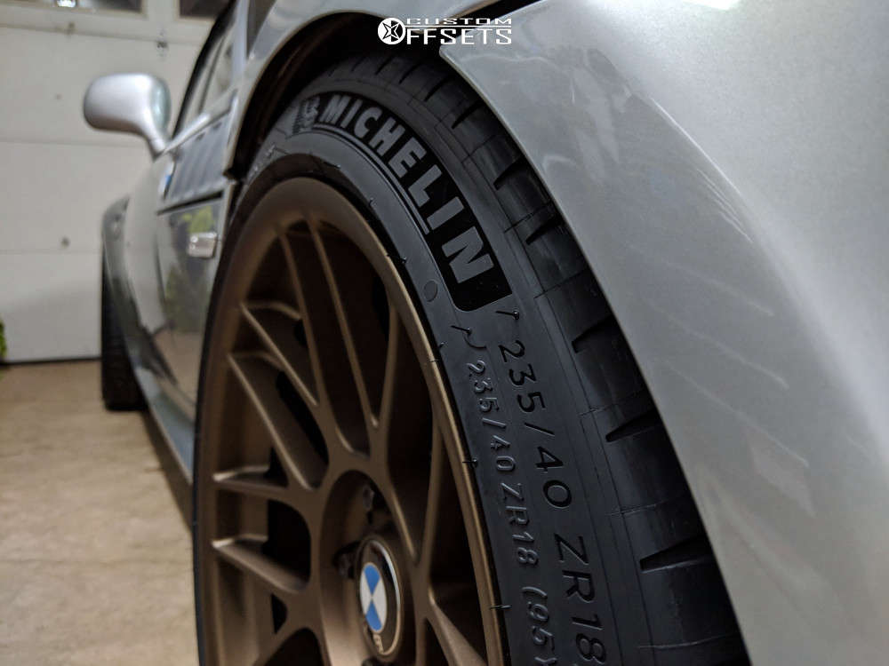 1999 BMW Z3 with 18x9 30 Apex Arc-8 and 235/40R18 Michelin Pilot Sport ...