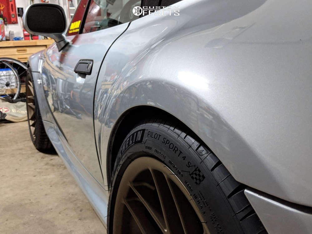 1999 BMW Z3 with 18x9 30 Apex Arc-8 and 235/40R18 Michelin Pilot Sport ...