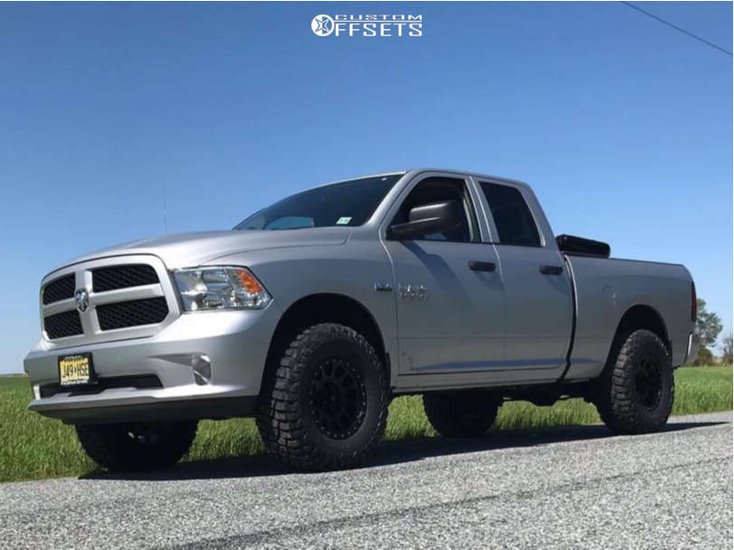 2017 Ram 1500 with 17x8.5 Method Nv and 315/70R17 BFGoodrich Mud ...