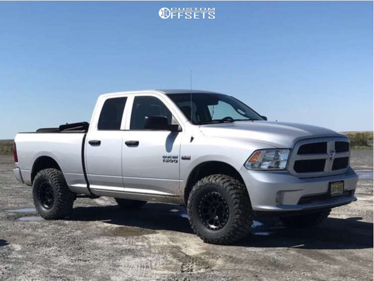 2017 Ram 1500 with 17x8.5 Method Nv and 315/70R17 BFGoodrich Mud ...