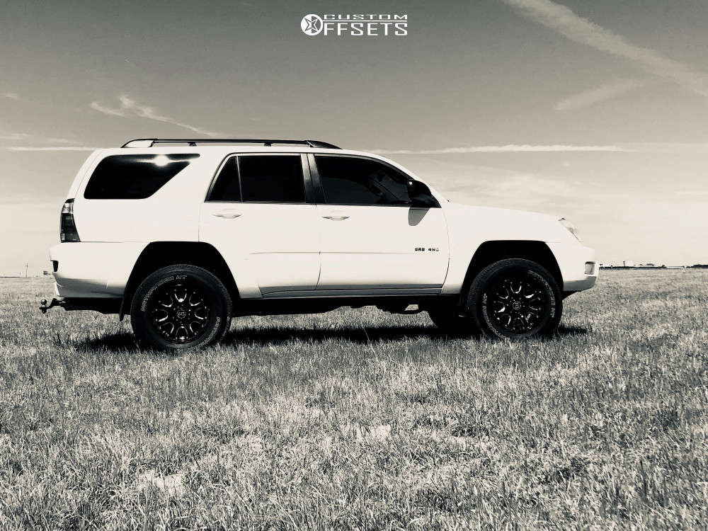 2004 Toyota 4Runner with 17x9 Black Rhino Sierra and 265/70R17 ...