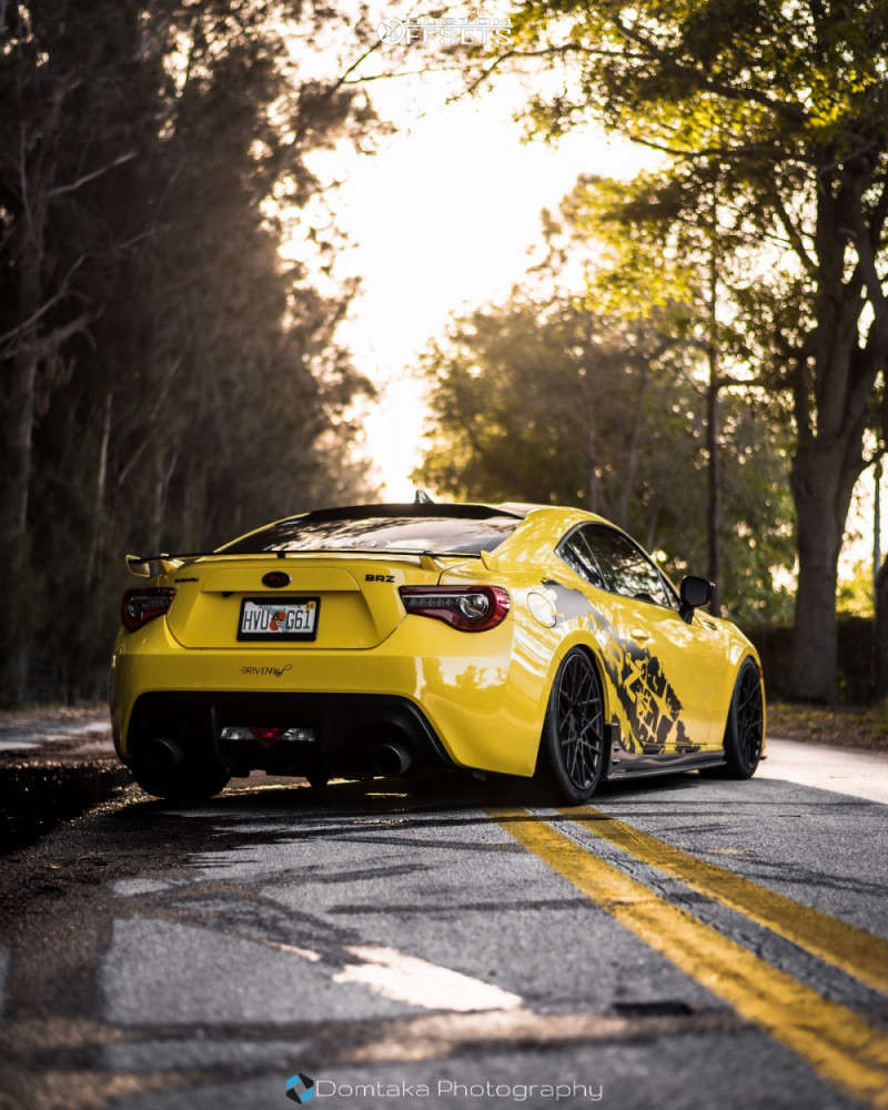 2017 Subaru BRZ with 18x8.5 35 Rotiform Blq and 225/35R18 Toyo Tires ...