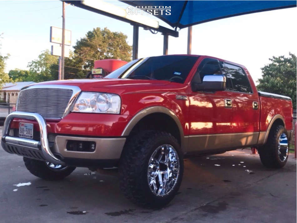 2004 Ford F-150 with 20x12 -51 Vision Sliver and 33/12.5R20 Zeetex ...