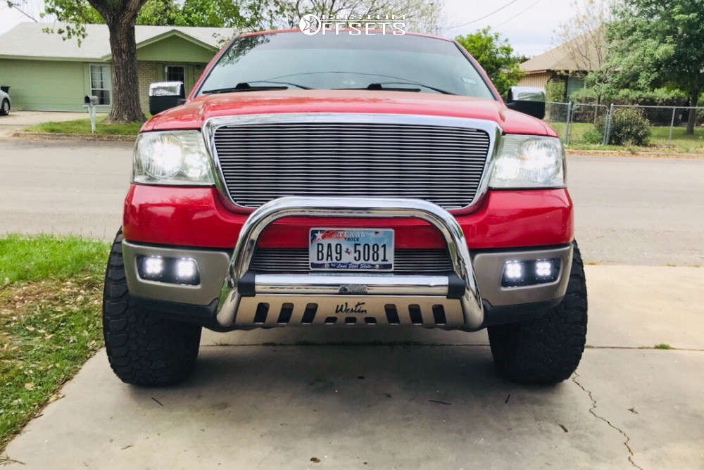 2004 Ford F-150 with 20x12 -51 Vision Sliver and 33/12.5R20 Zeetex ...