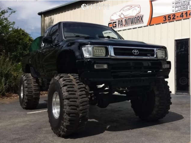 1994 Toyota Pickup with 15x10 -47 Pro Comp Series 69 and 38/15.5R15 ...