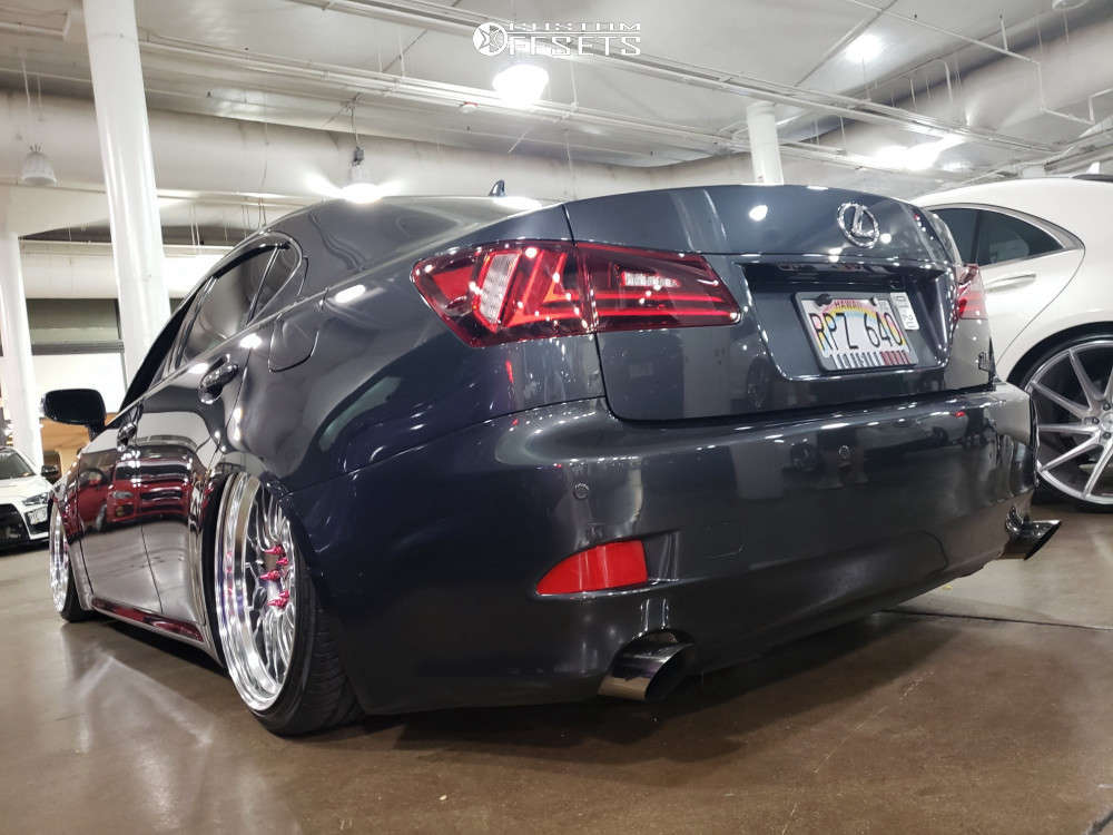 2011 Lexus IS250 Wheel Offset Tucked Air Suspension | 687350 | Custom ...