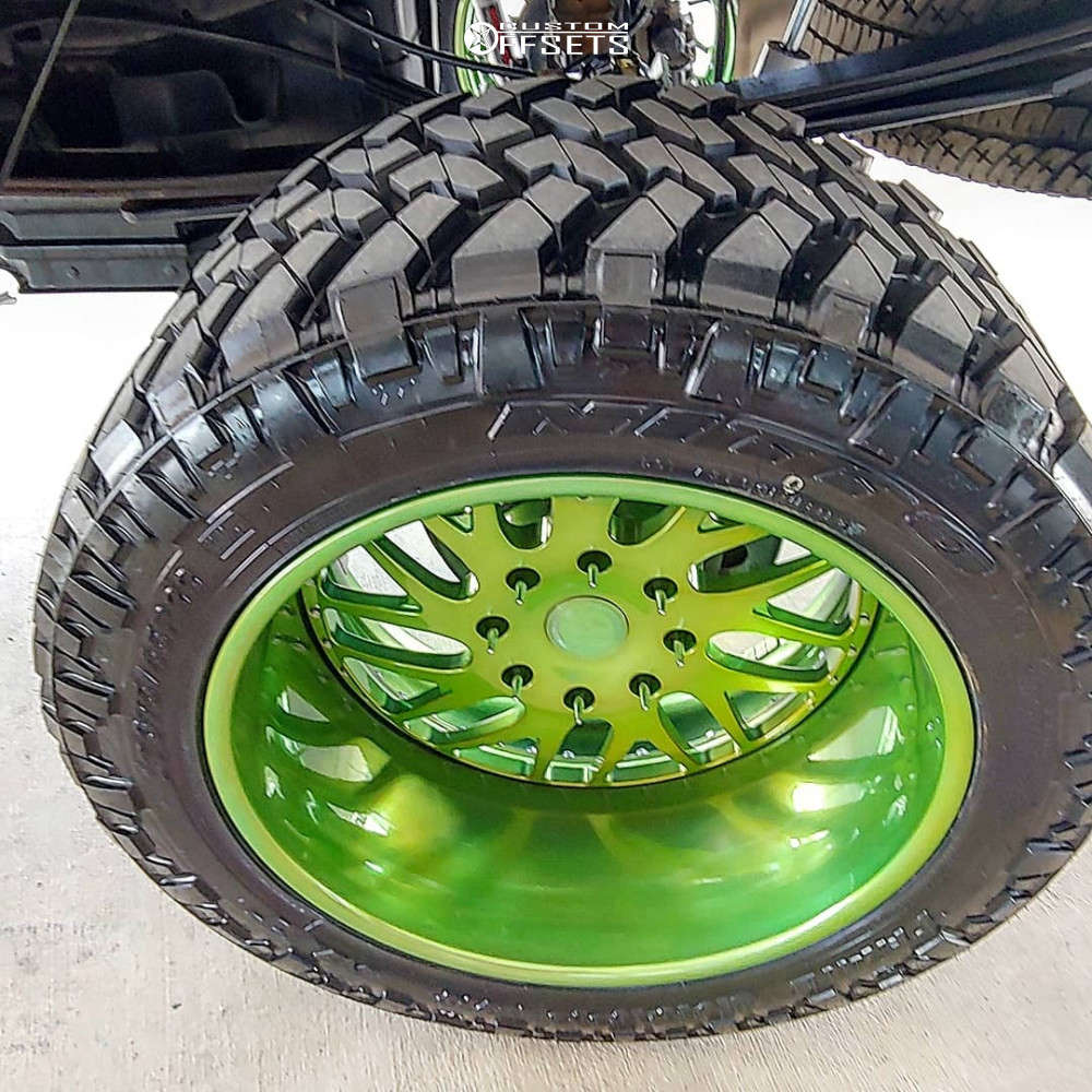 2012 Ford F-250 Super Duty with 22x14 -76 Heritage Okayama-DIR and 375 ...