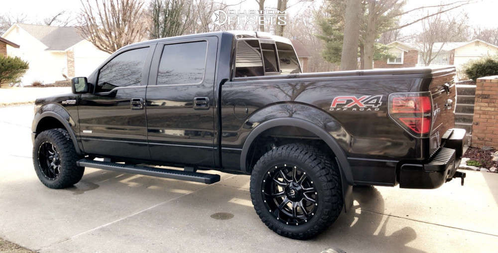 2013 Ford F-150 with 20x10 -18 Fuel Vandal and 305/55R20 Nitto Ridge ...