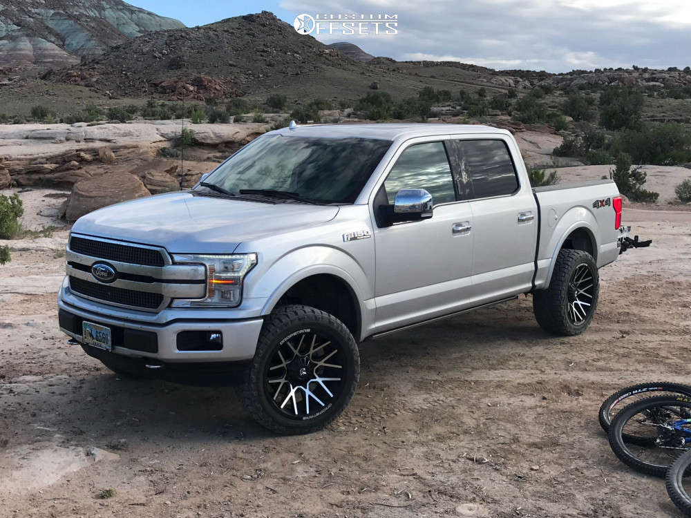 2018 Ford F-150 with 22x10 -25 Dropstars 654mb and 33/12.5R22 Nitto ...