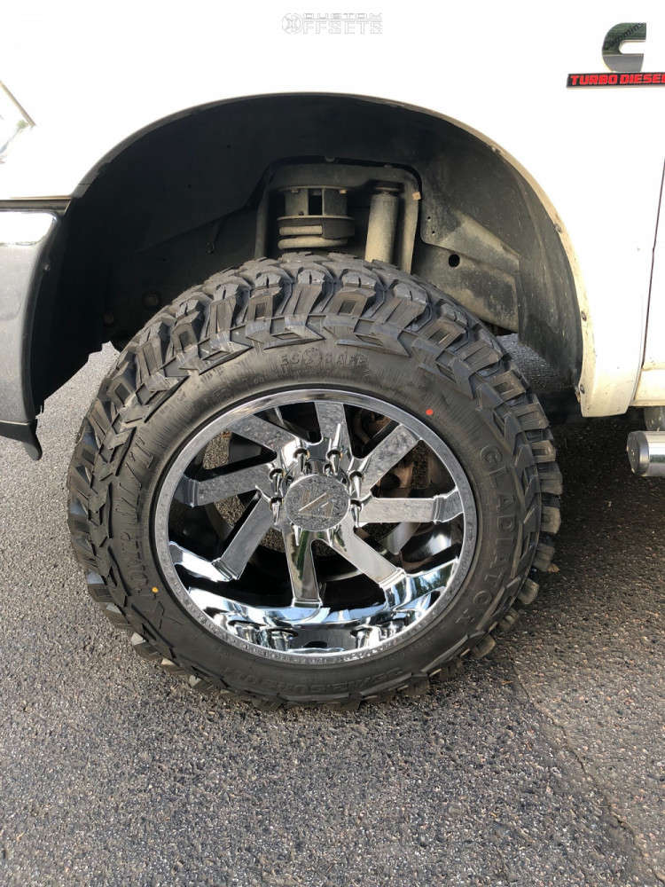 2016 Ram 2500 with 20x12 -51 ARKON OFF-ROAD Lincoln and 35/12.5R20 ...