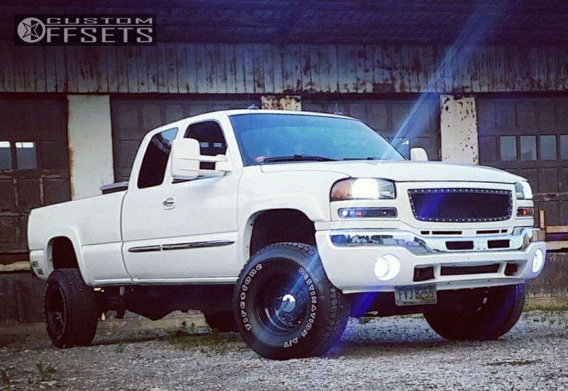 2003 GMC Sierra 2500 HD with 16x10 -44 Pro Comp Rock Crawler and 33/12 ...