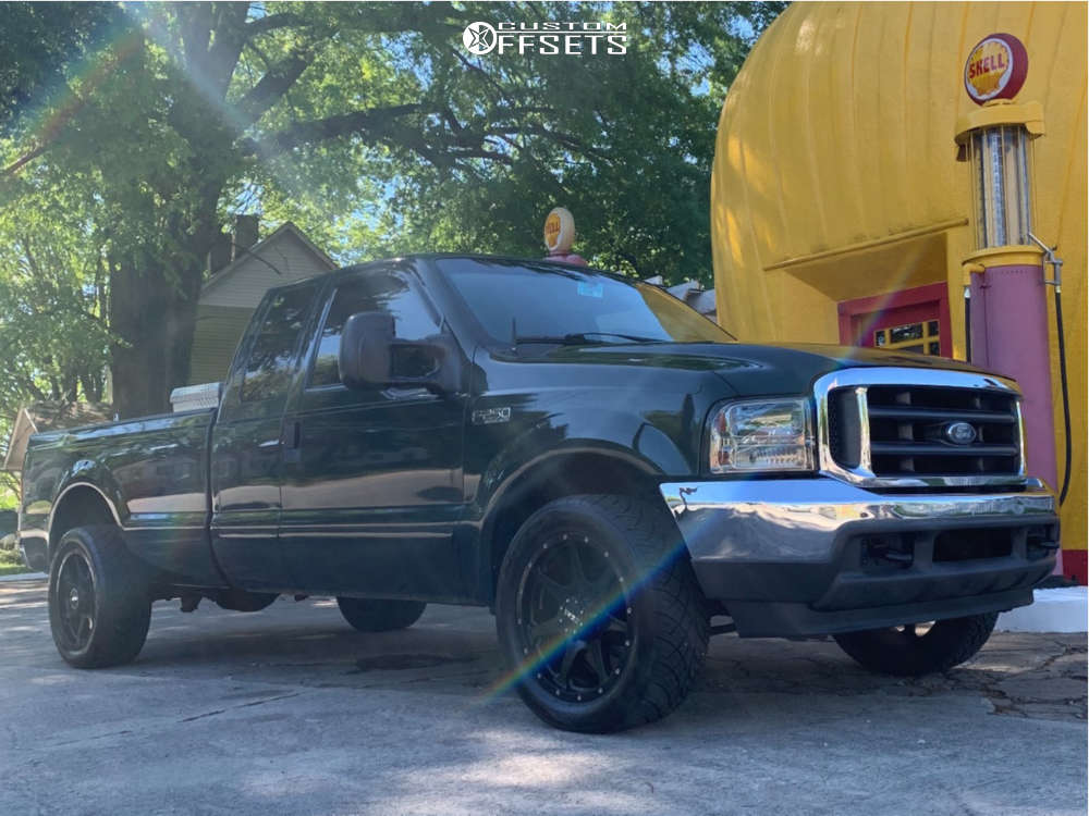 2001 Ford F-250 Super Duty with 20x9 0 Gear Off-Road 727bm and 285 ...
