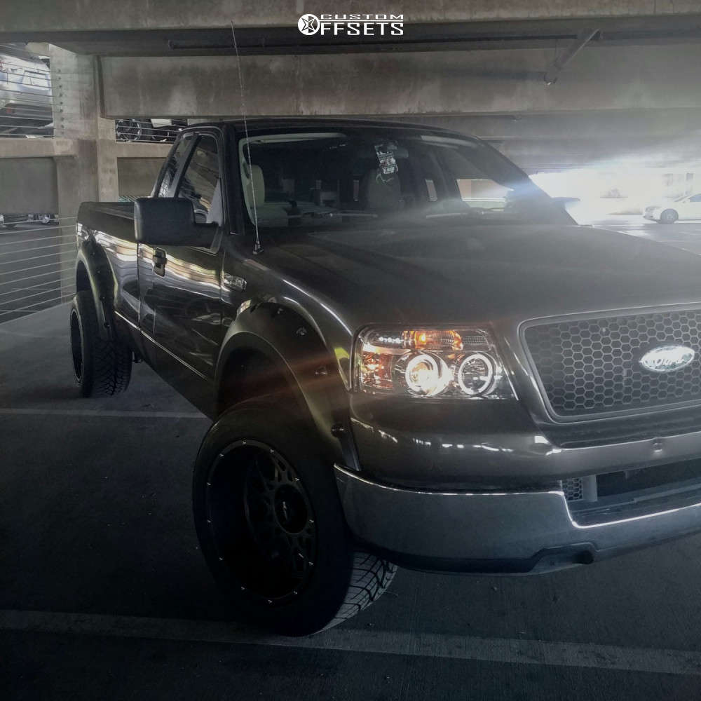 2005 Ford F-150 with 20x12 -51 Vision Rocker and 305/50R20 Nitto NT420V ...
