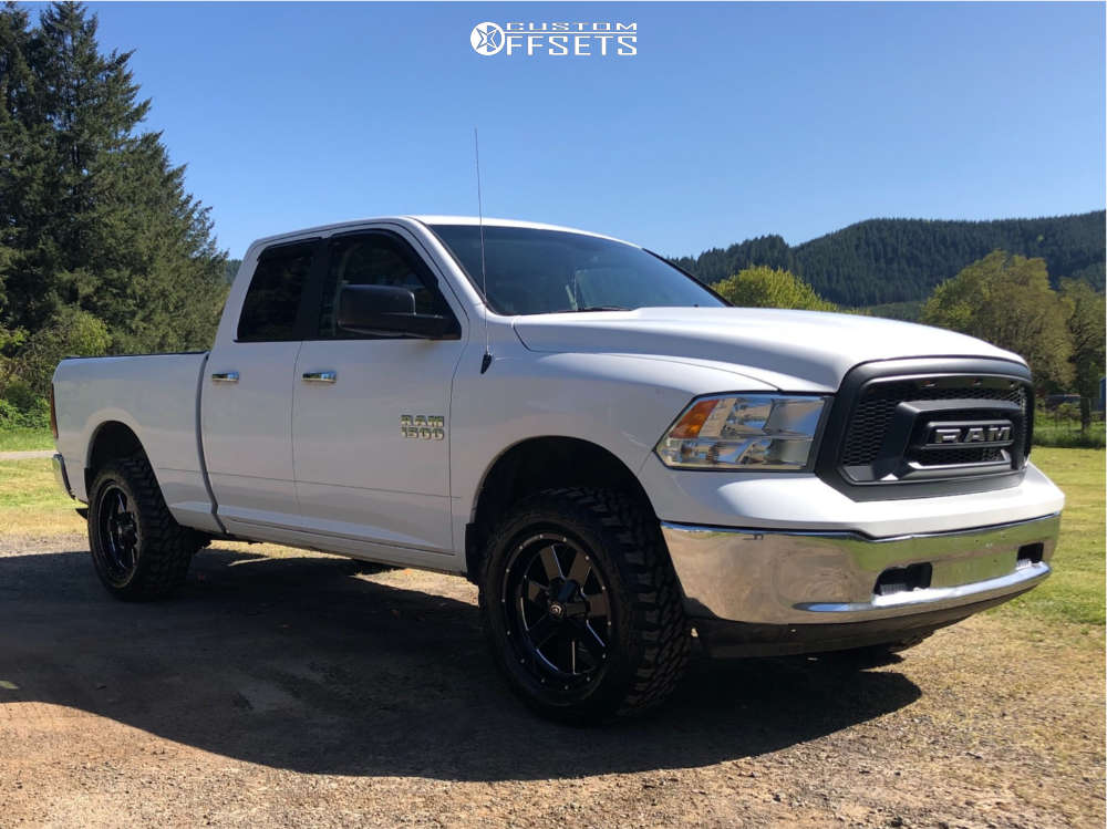 2014 Ram 1500 with 20x9 12 Vision Arc and 295/55R20 Pro Comp Xtreme Mt2 ...