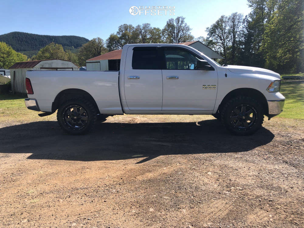 2014 Ram 1500 with 20x9 12 Vision Arc and 295/55R20 Pro Comp Xtreme Mt2 ...