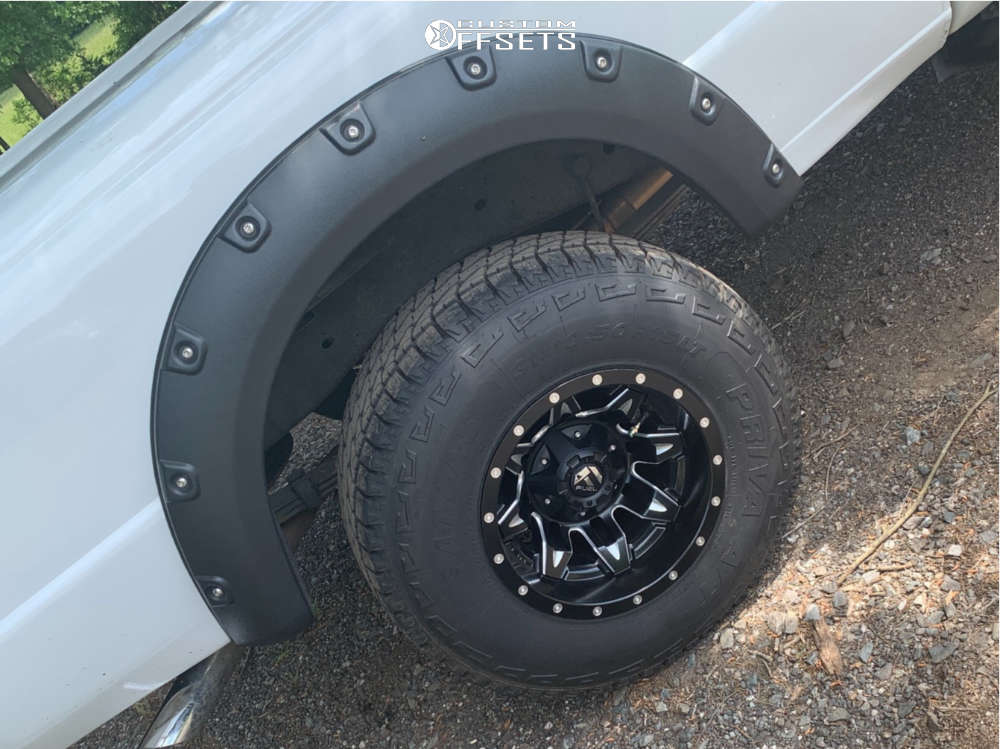 2002 Ford Ranger with 15x10 -43 Fuel Lethal and 31/10.5R15 Atlas Priva ...