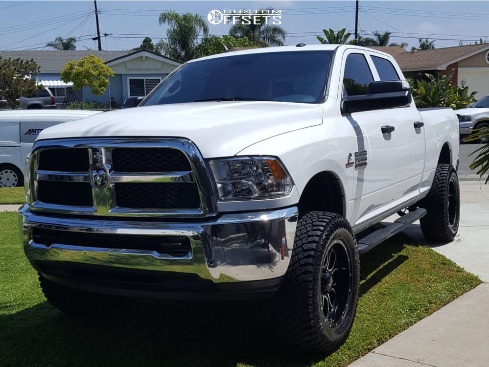 2018 Ram 2500 with 20x9 -12 Helo He879 and 35/12.5R20 Atturo Trail ...
